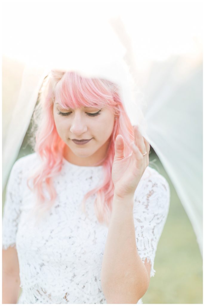 Pink Hair Bride | Alternative Wedding Inspiration | Morgan and Blake ...