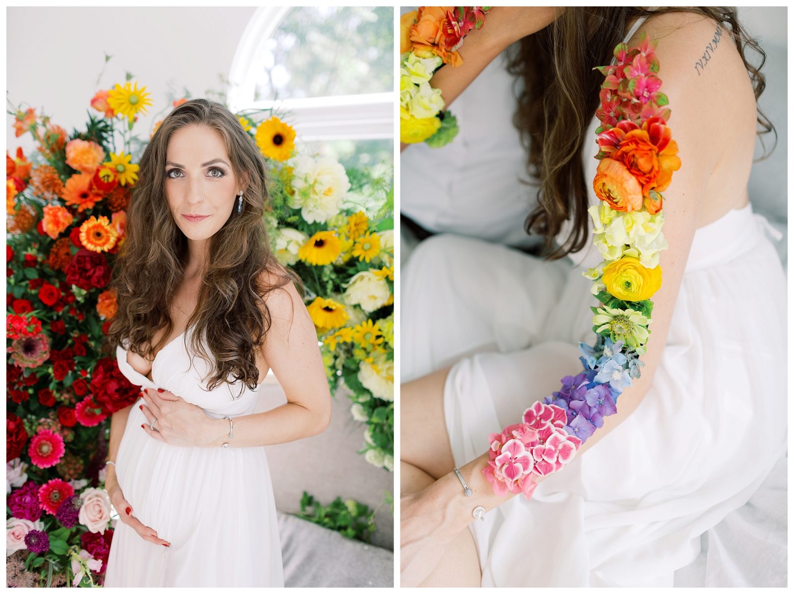 LGBTQ Pride Celebration Shoot | IVF Maternity Session | Lauren and ...