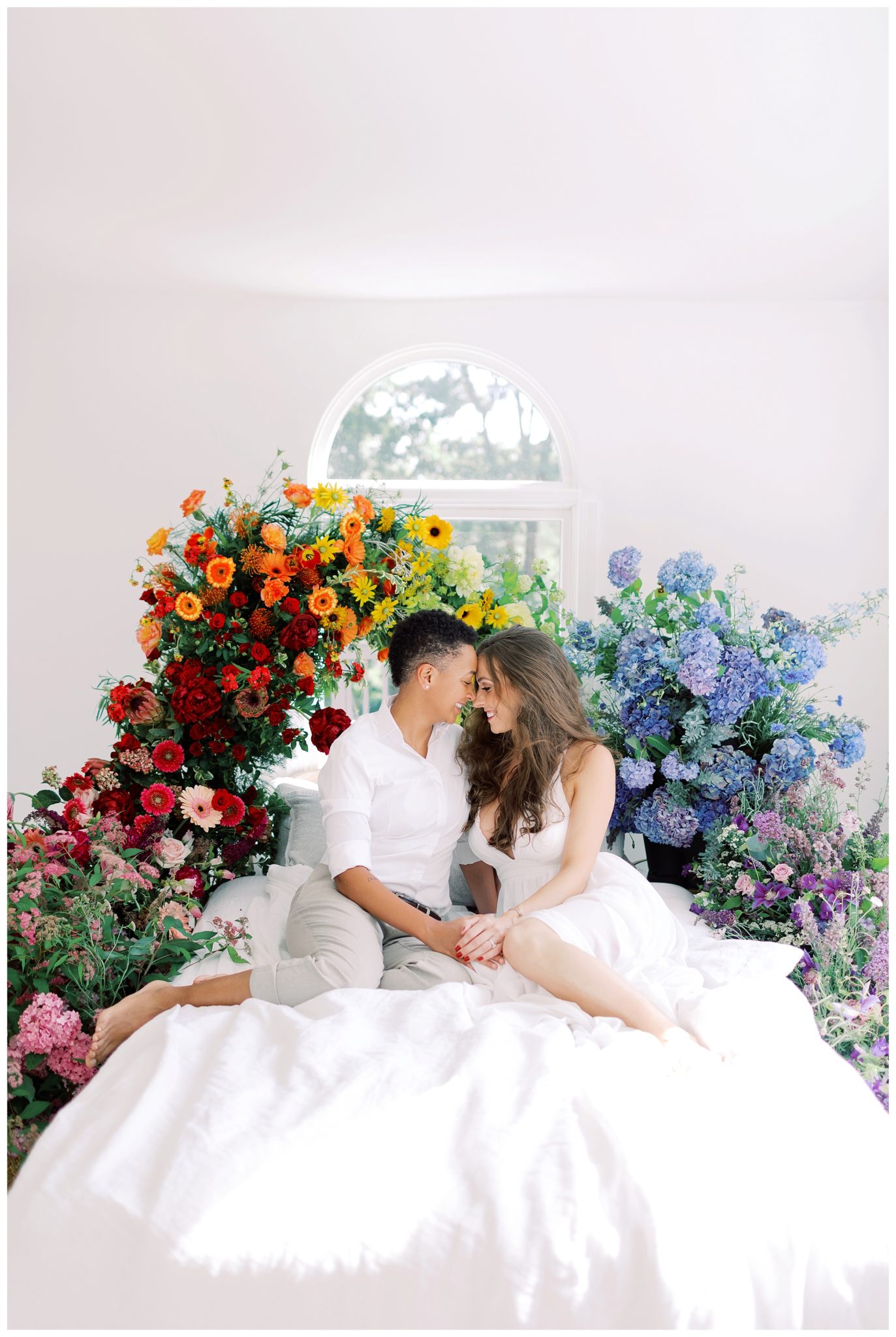 LGBTQ Pride Celebration Shoot | IVF Maternity Session | Lauren and ...