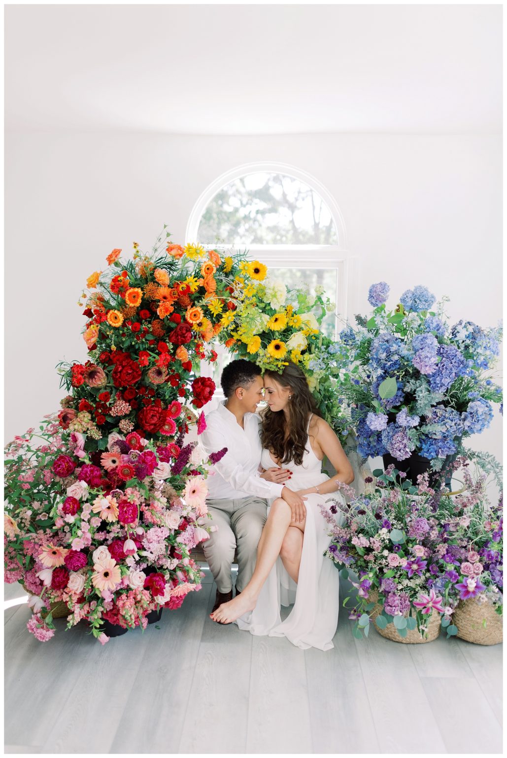 LGBTQ Pride Celebration Shoot | IVF Maternity Session | Lauren and ...