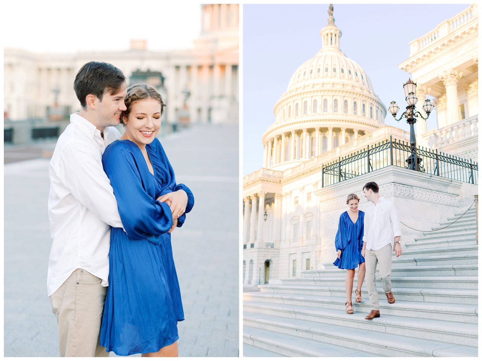Capitol Hill Engagement | Supreme Court Engagement Pictures | Library ...