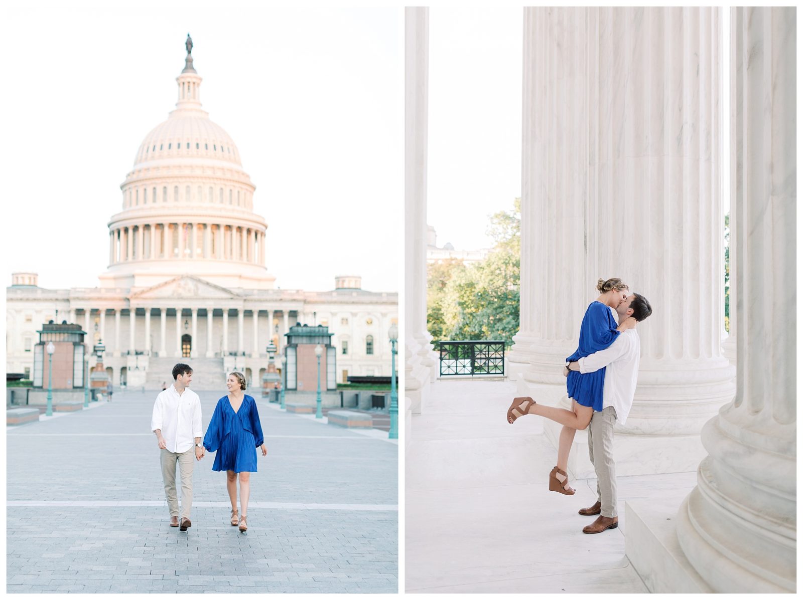 Capitol Hill Engagement | Supreme Court Engagement Pictures | Library ...
