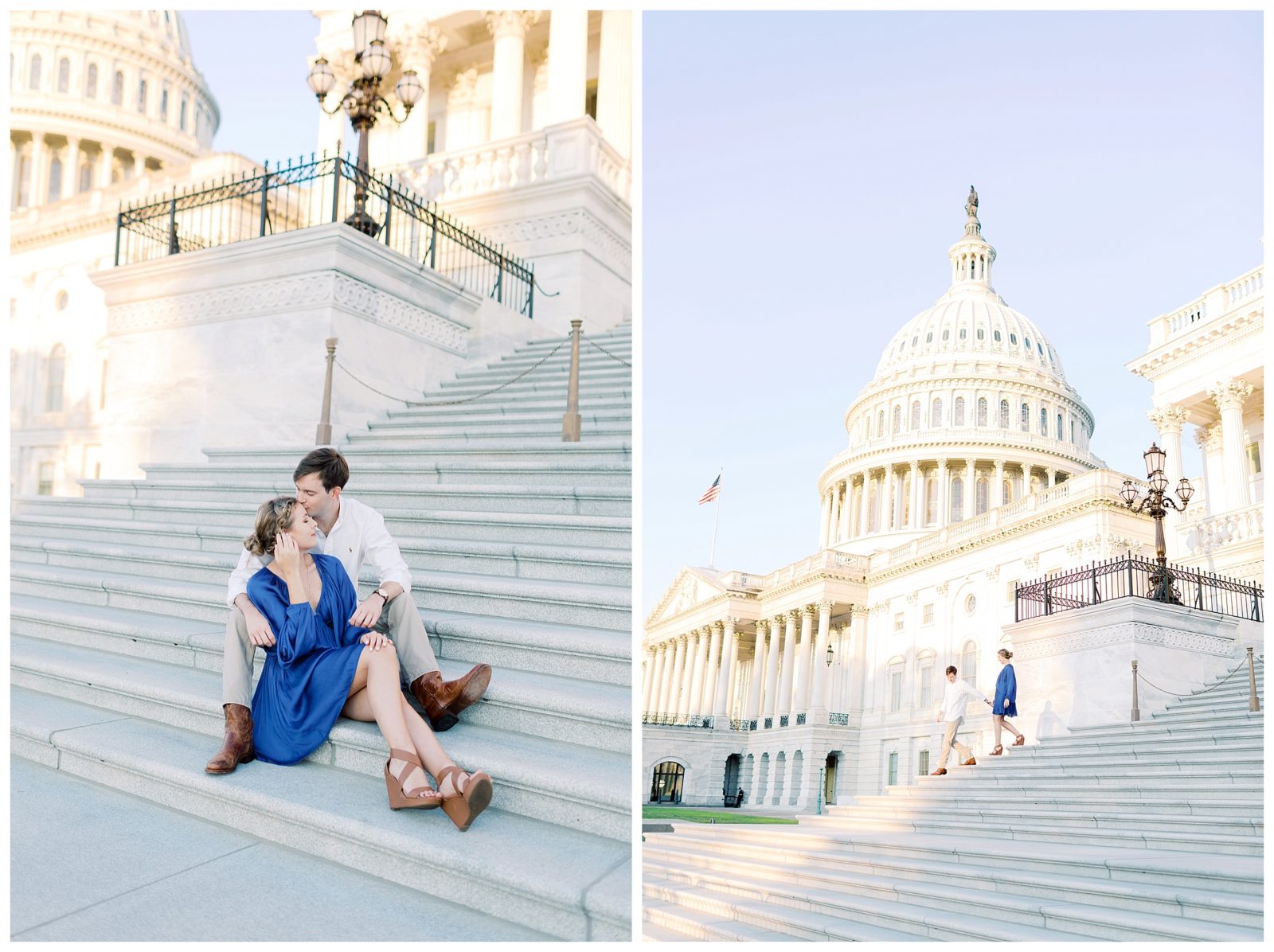 Capitol Hill Engagement | Supreme Court Engagement Pictures | Library ...