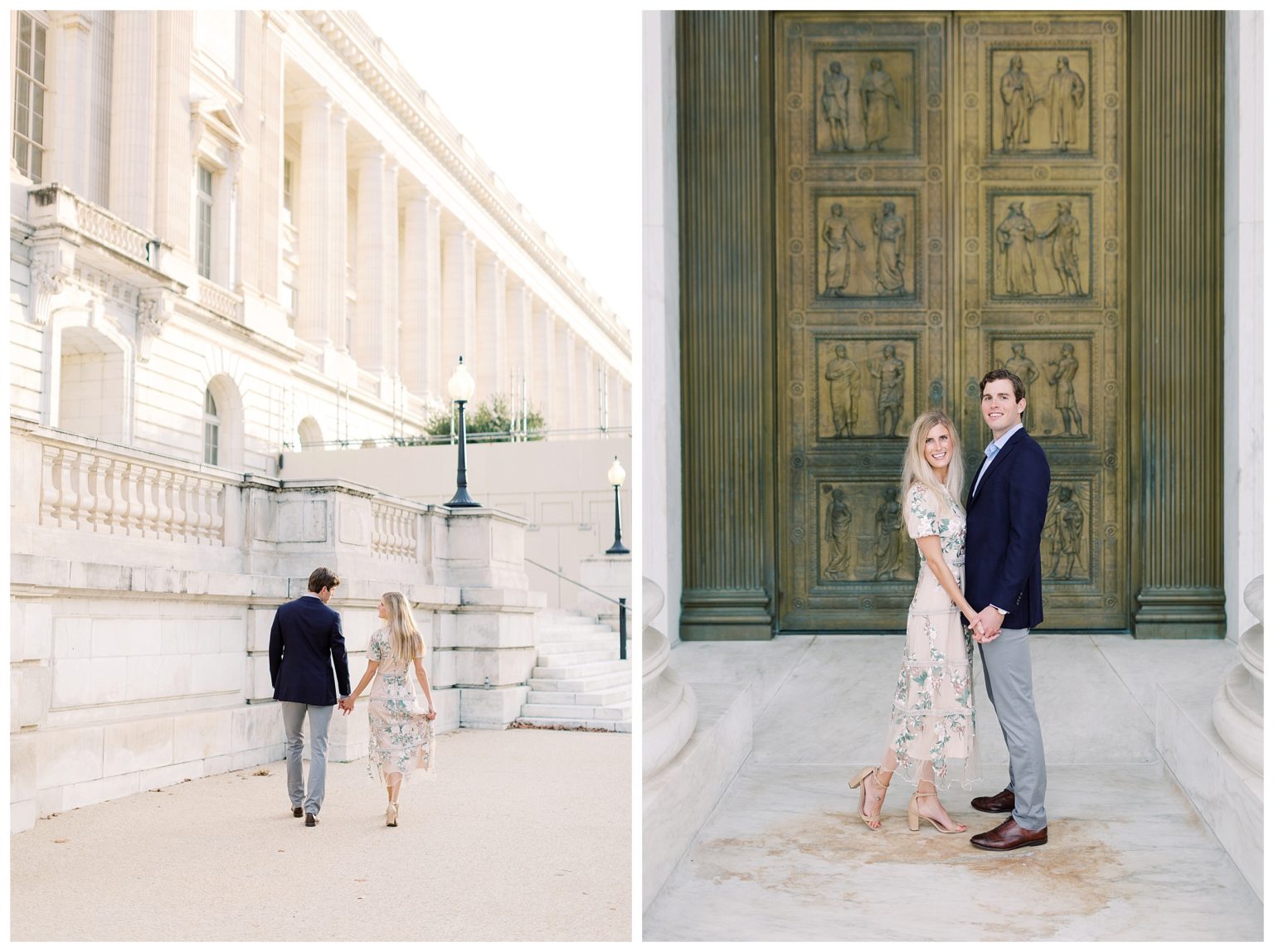 Elegant DC Engagement Session | Supreme Court Engagement Pictures ...