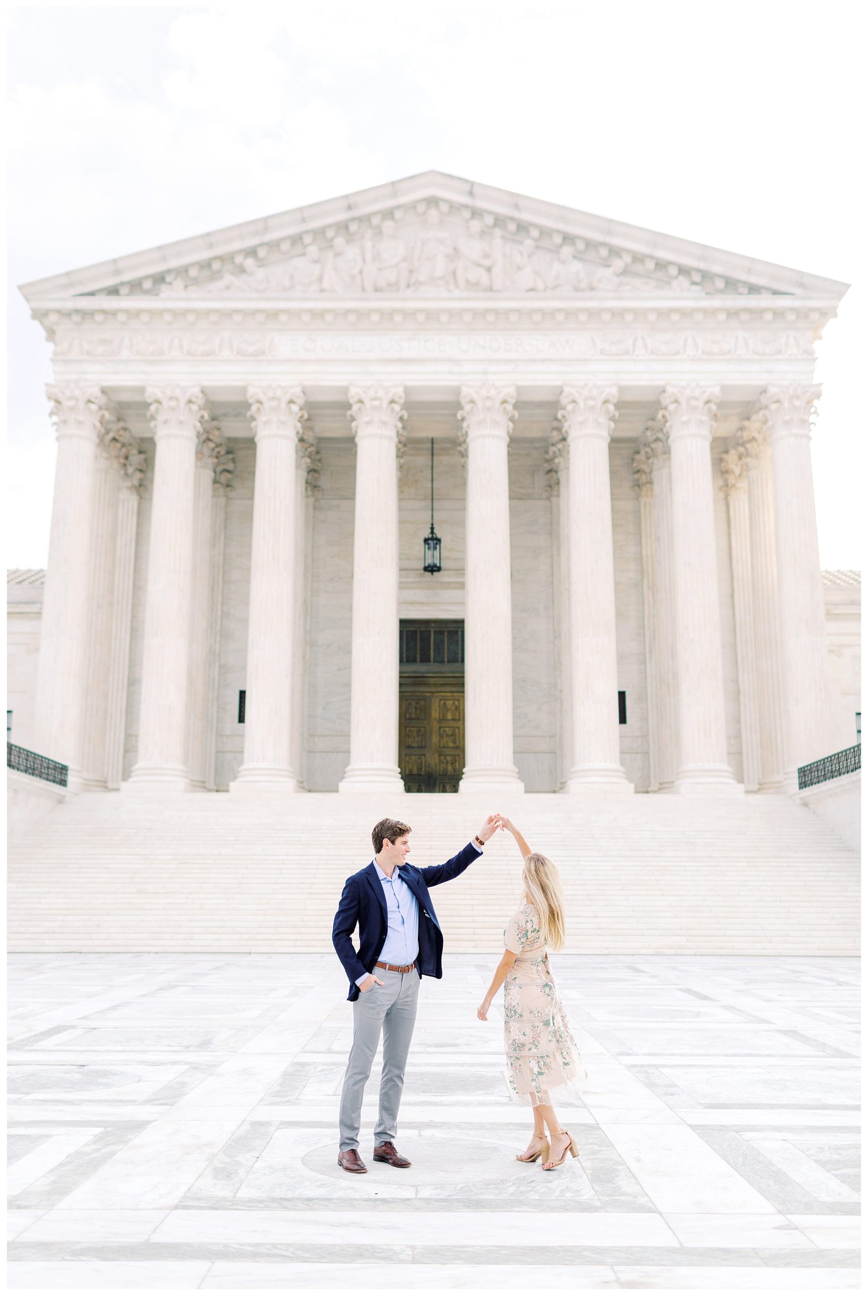Elegant DC Engagement Session | Supreme Court Engagement Pictures ...