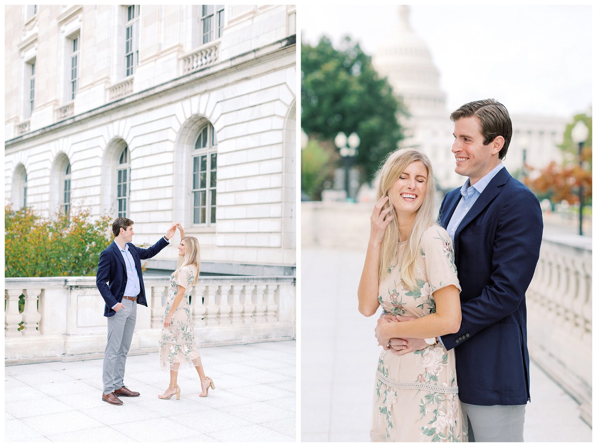 Elegant DC Engagement Session | Supreme Court Engagement Pictures ...
