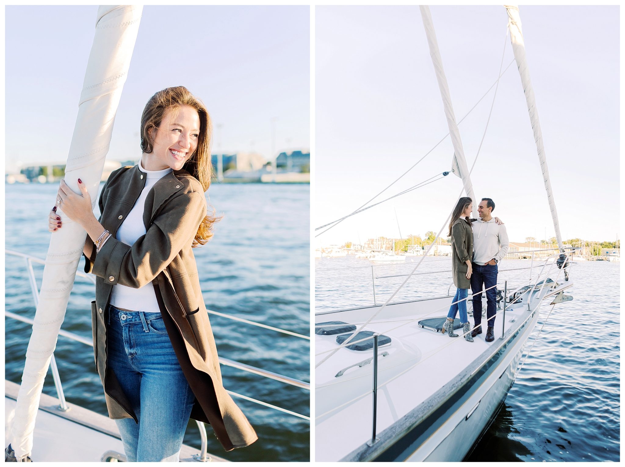 Surprise Boat Proposal | Annapolis Sailboat Proposal | Kate and George ...