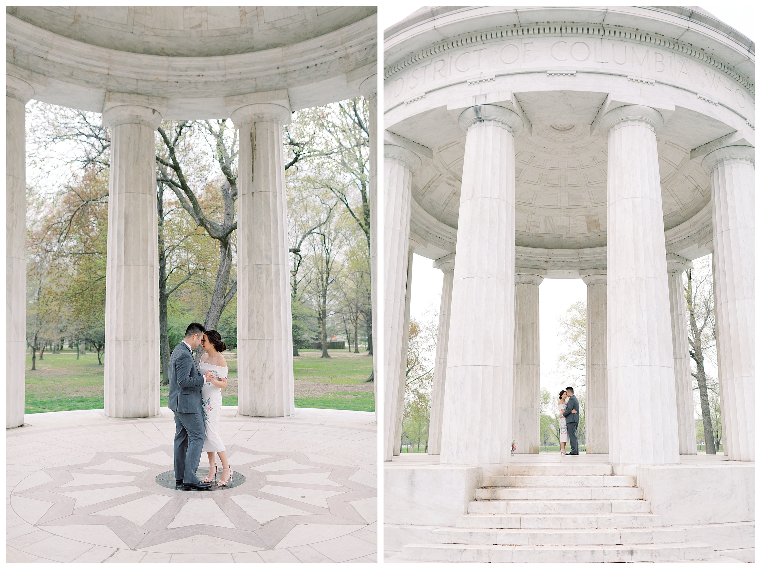 DC War Memorial Wedding | National Mall Wedding Photos | DC Wedding ...