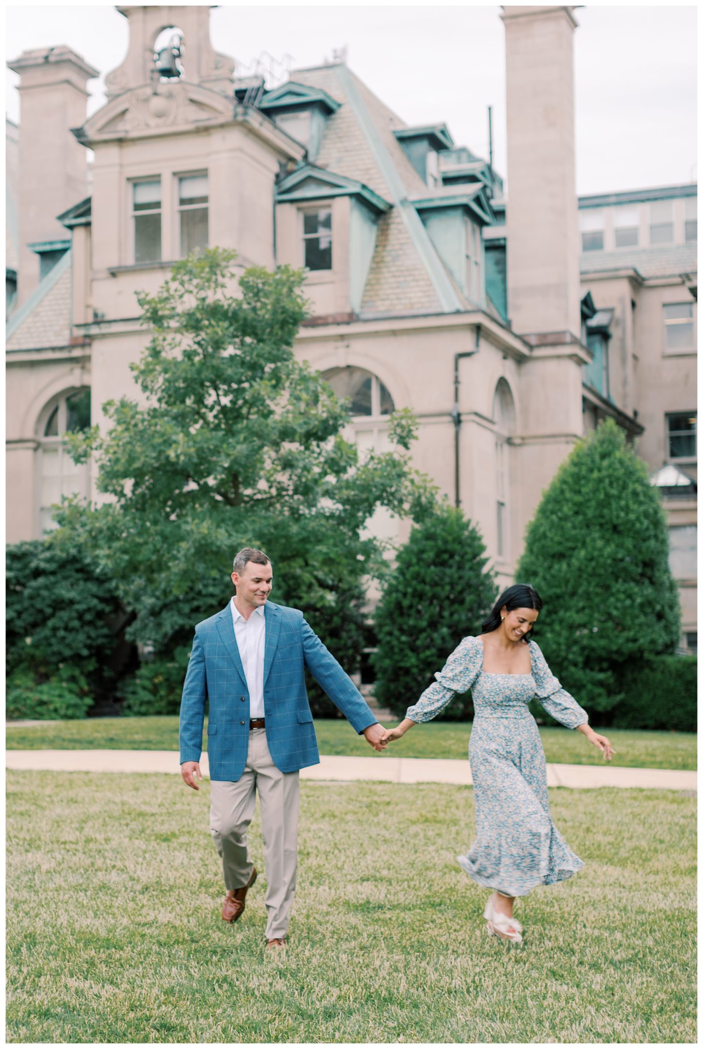 Washington National Cathedral Engagement Session | Bishop's Garden ...