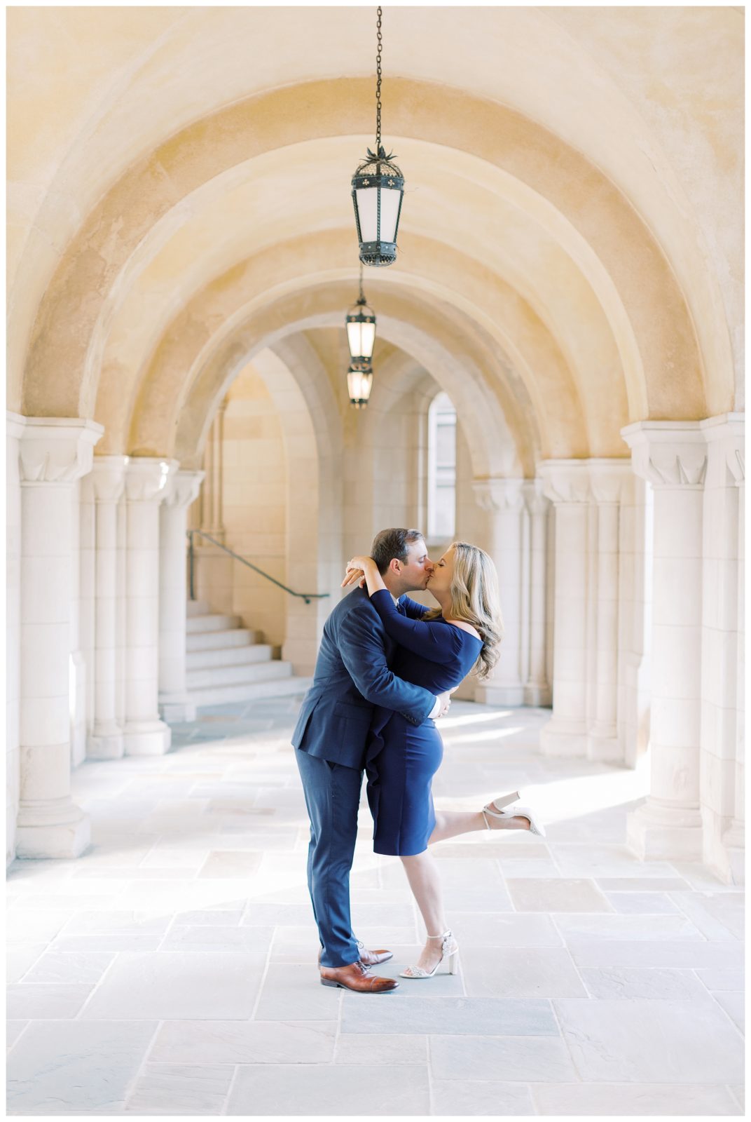 Washington National Cathedral Engagement Session | DC Church Engagement ...