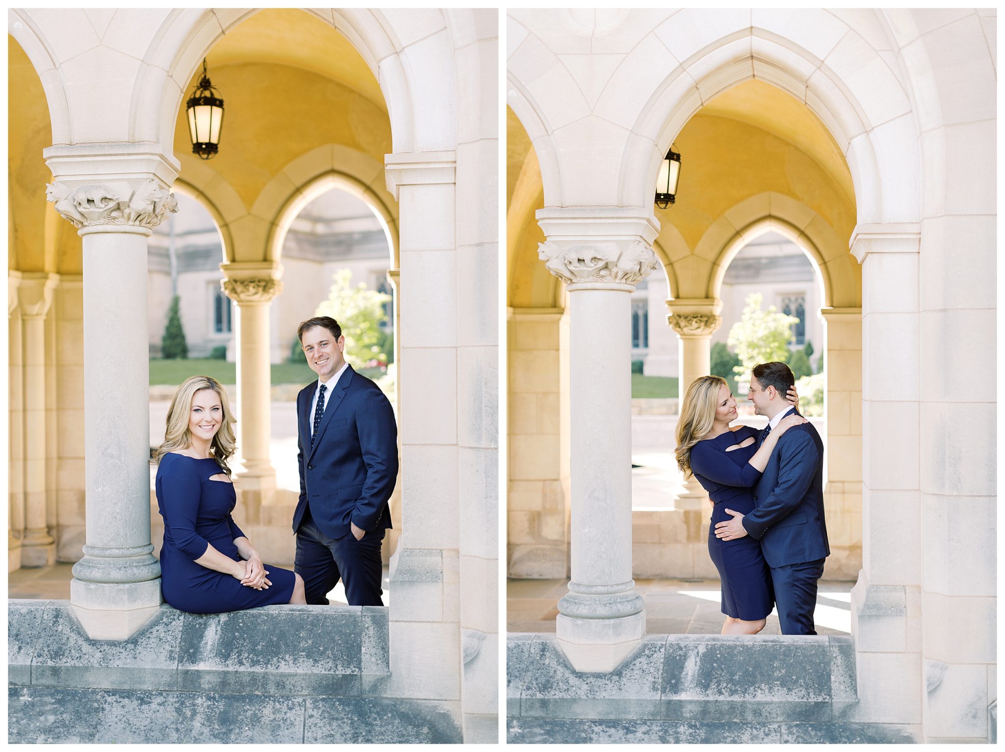 Washington National Cathedral Engagement Session | DC Church Engagement ...