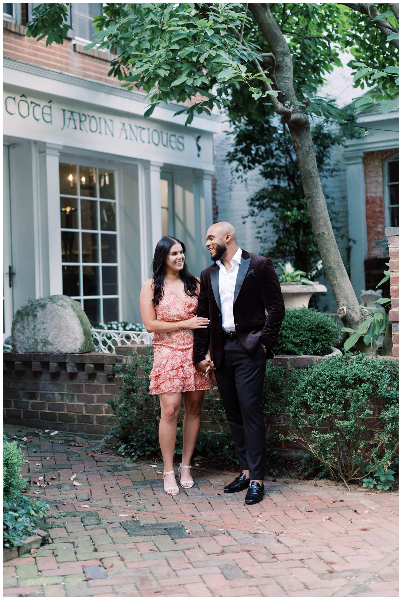 Georgetown Engagement Session | Washington DC Cityscape Engagement ...