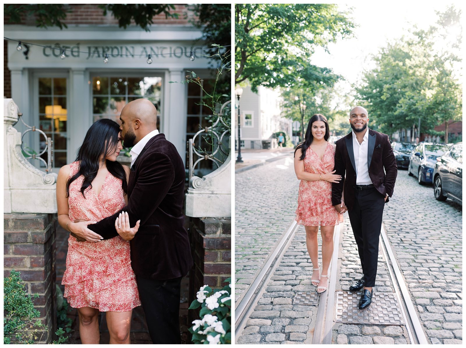 Georgetown Engagement Session | Washington DC Cityscape Engagement ...