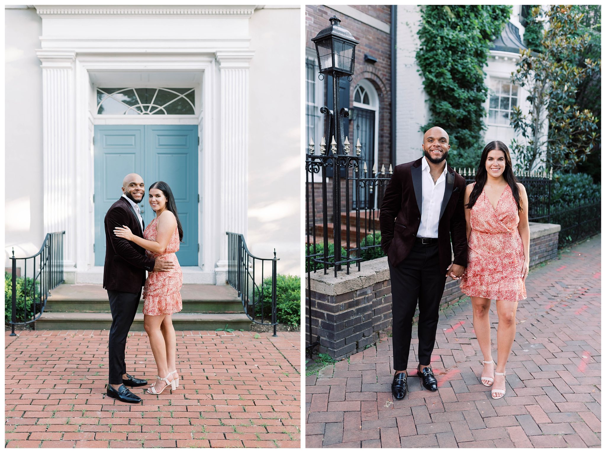 Georgetown Engagement Session | Washington DC Cityscape Engagement ...