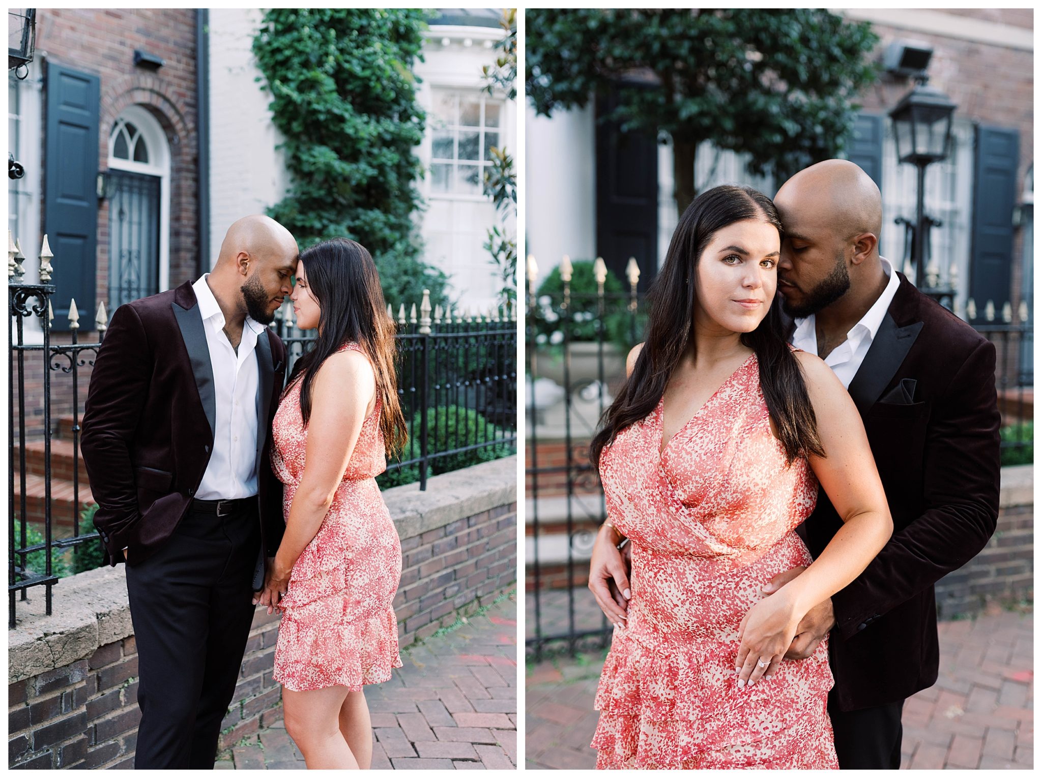Georgetown Engagement Session | Washington DC Cityscape Engagement ...