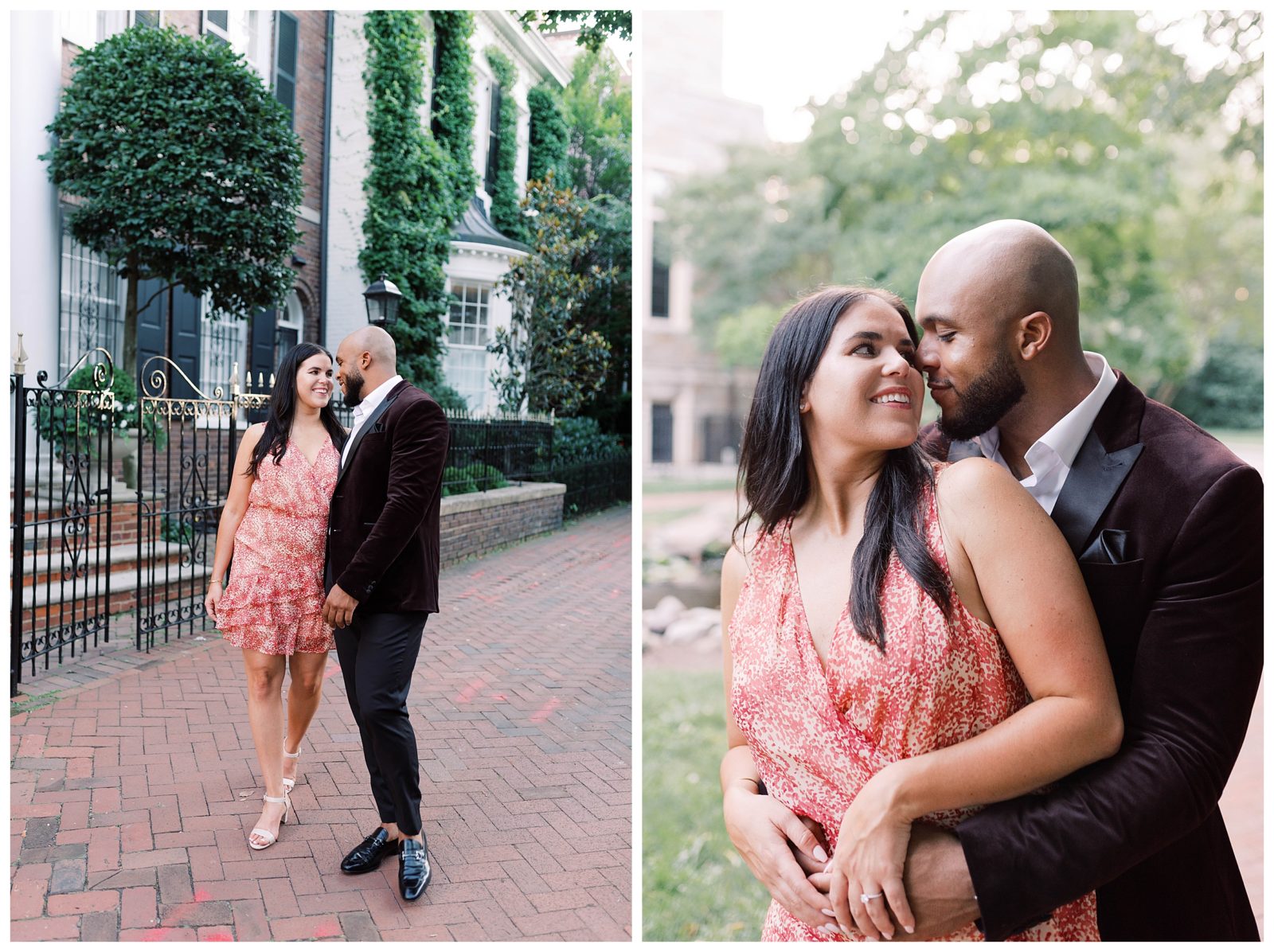 Georgetown Engagement Session | Washington DC Cityscape Engagement ...