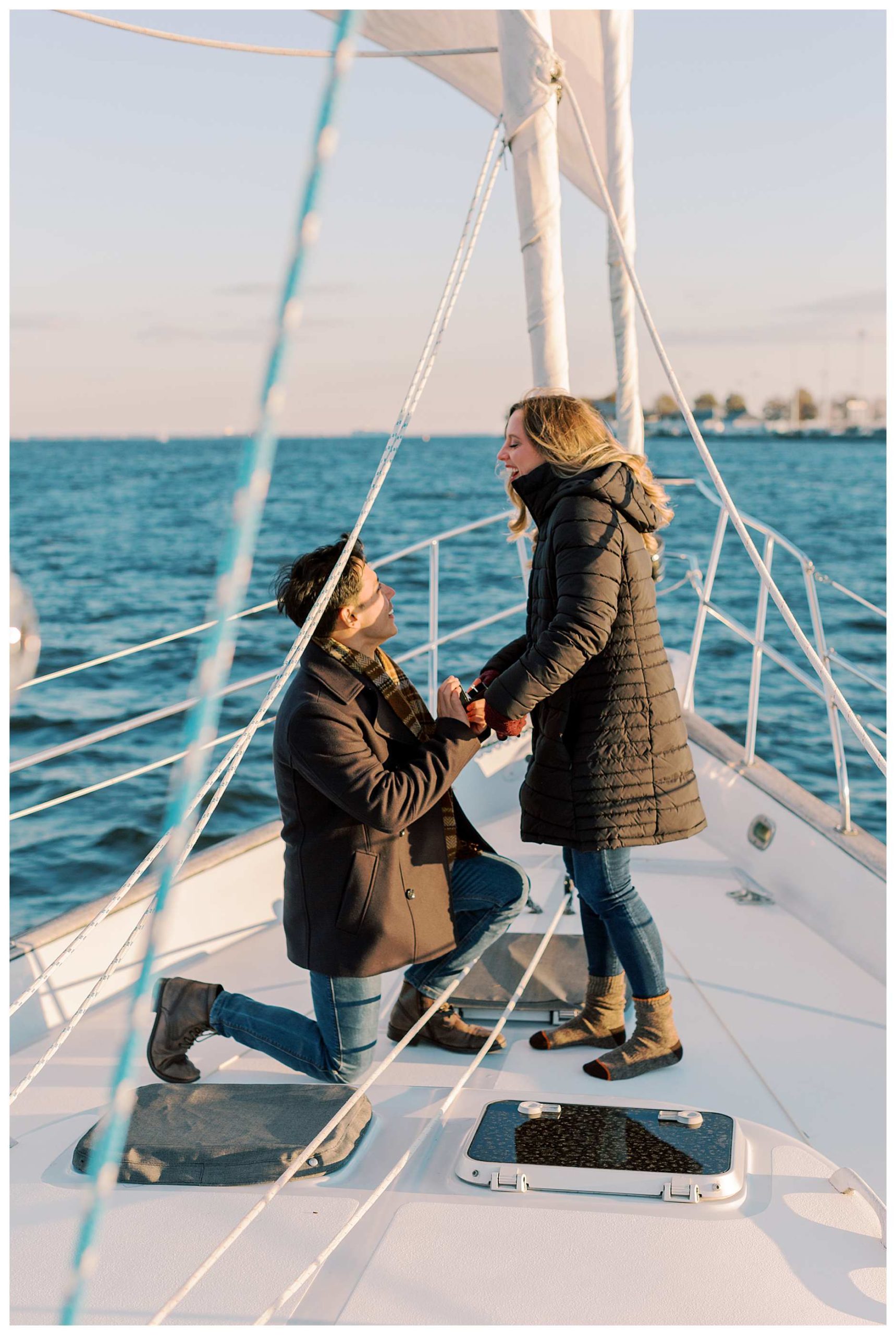 Sailboat Proposal | Annapolis Boat Proposal | Nick and Jayme - kir2ben.com