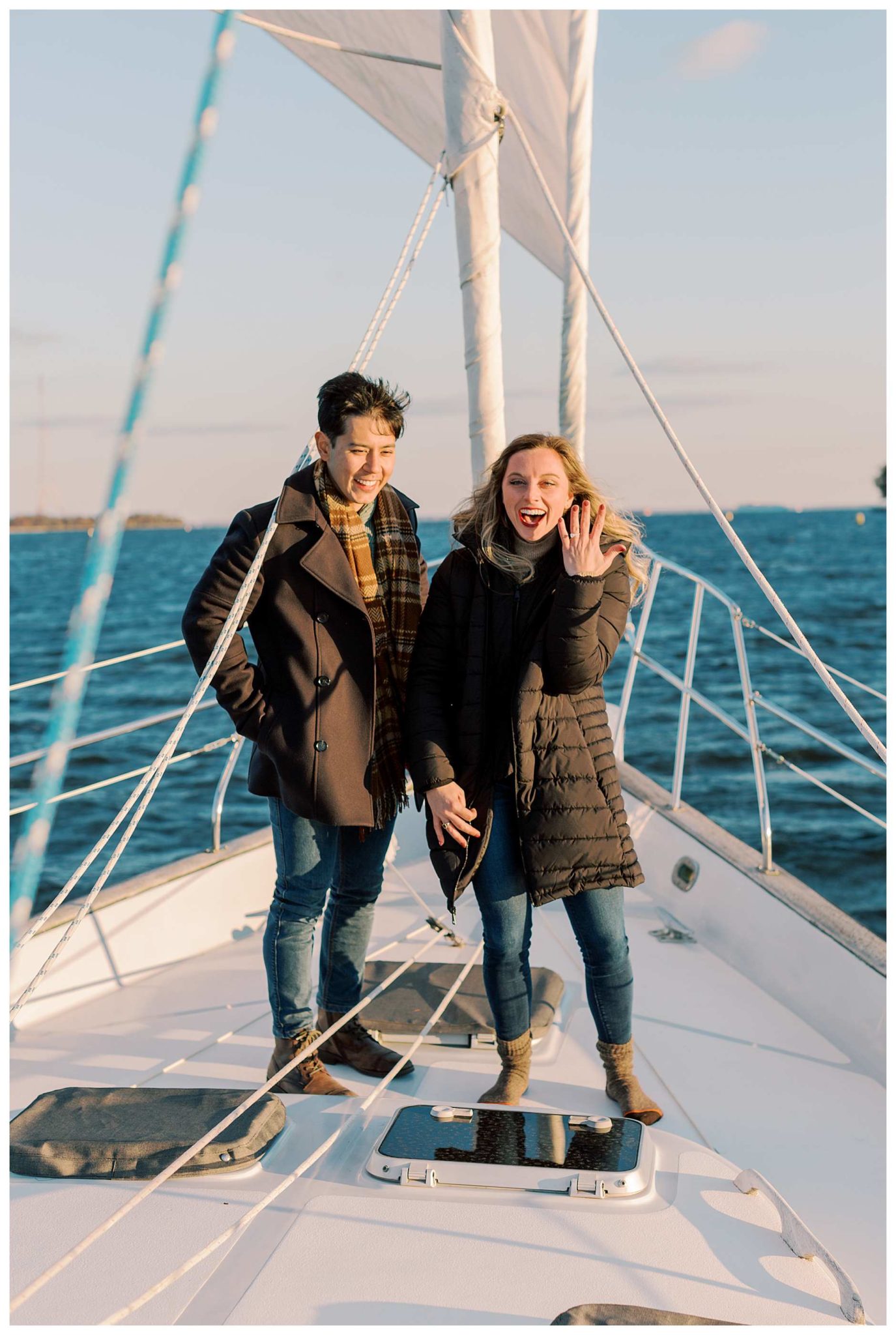 Sailboat Proposal | Annapolis Boat Proposal | Nick and Jayme - kir2ben.com
