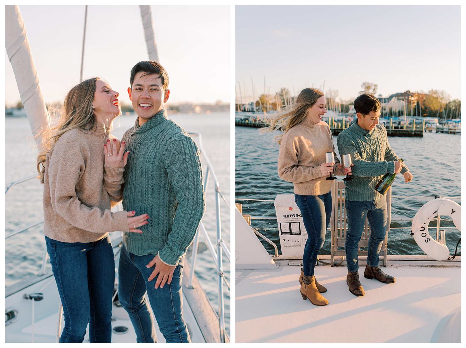 Sailboat Proposal | Annapolis Boat Proposal | Nick and Jayme - kir2ben.com