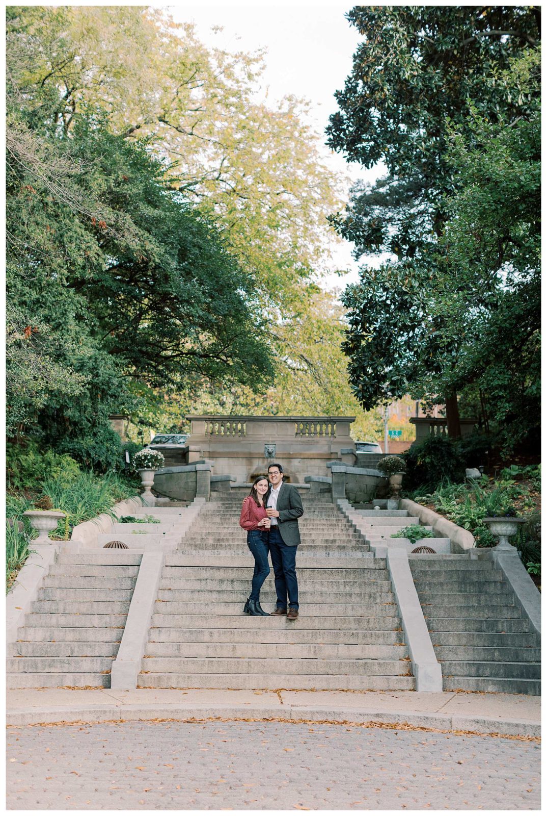 Spanish Steps Engagement Session | Kennedy Center Engagement Photos ...