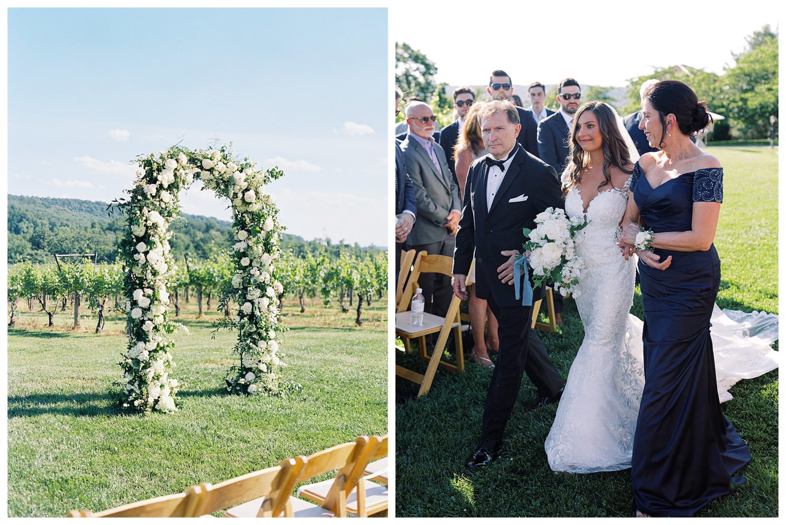 Breaux Vineyards Wedding | Classic Blue Wedding | Natalia and JP ...