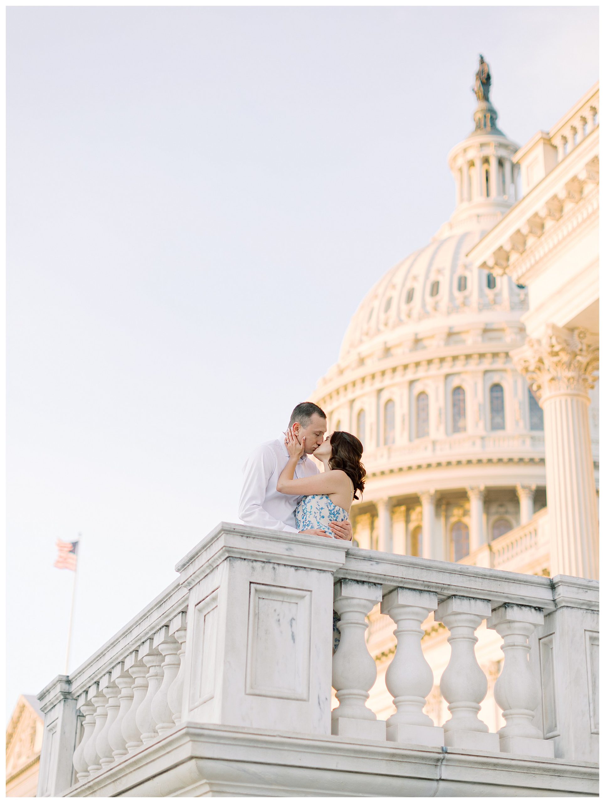 DC Capitol Engagement Session | Capitol Hill Engagement Pictures | Classic DC Engagement Maria ...