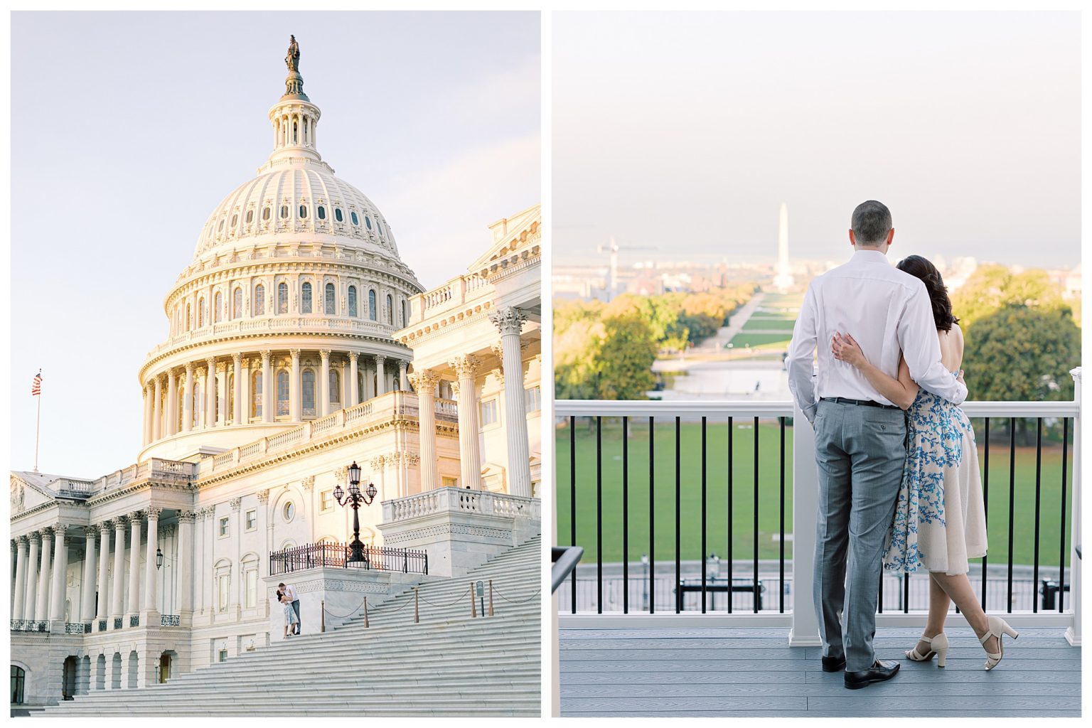 DC Capitol Engagement Session | Capitol Hill Engagement Pictures | Classic DC Engagement Maria ...