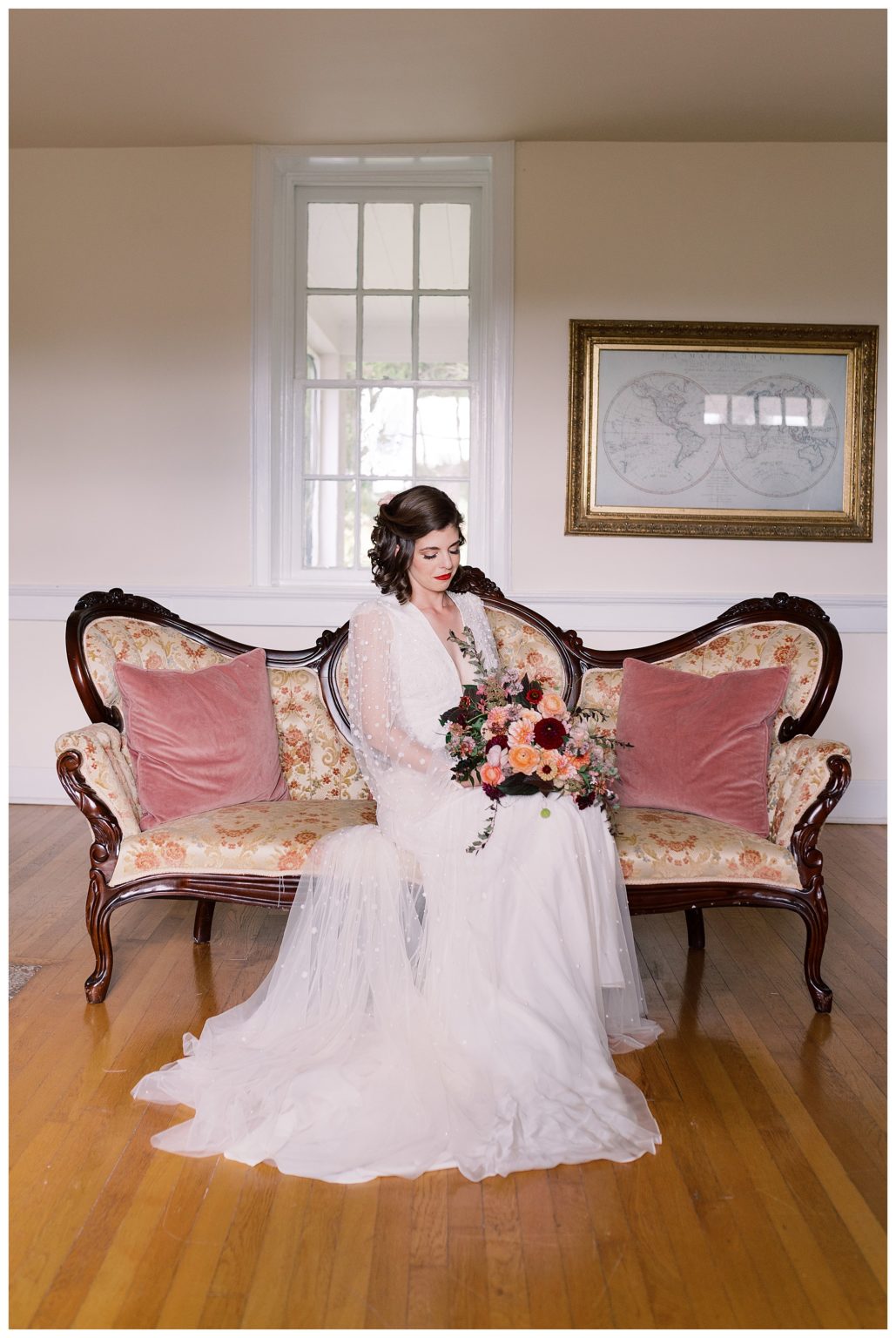 Hope Flower Farm Wedding | Virginia Estate Wedding | Sam and Trevor ...