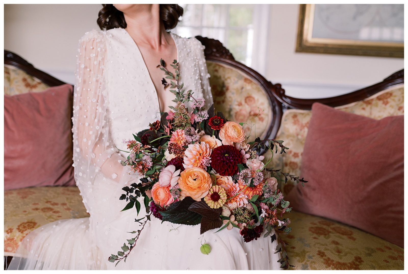 Hope Flower Farm Wedding | Virginia Estate Wedding | Sam and Trevor ...