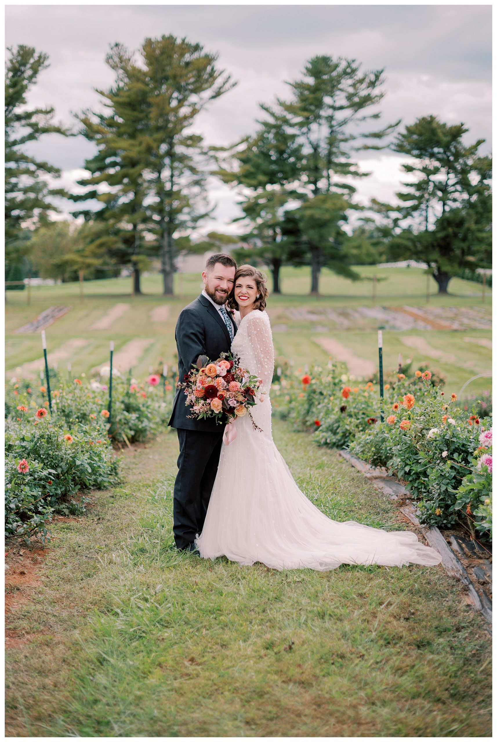 Hope Flower Farm Wedding | Virginia Estate Wedding | Sam and Trevor ...