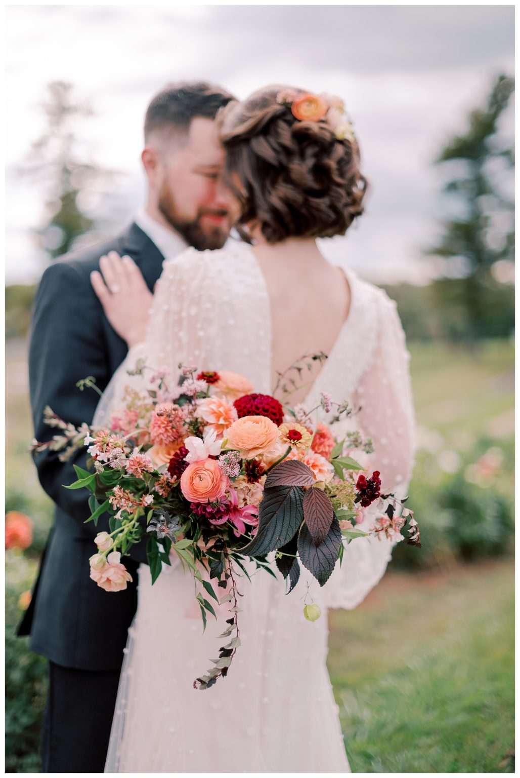 Hope Flower Farm Wedding | Virginia Estate Wedding | Sam and Trevor ...