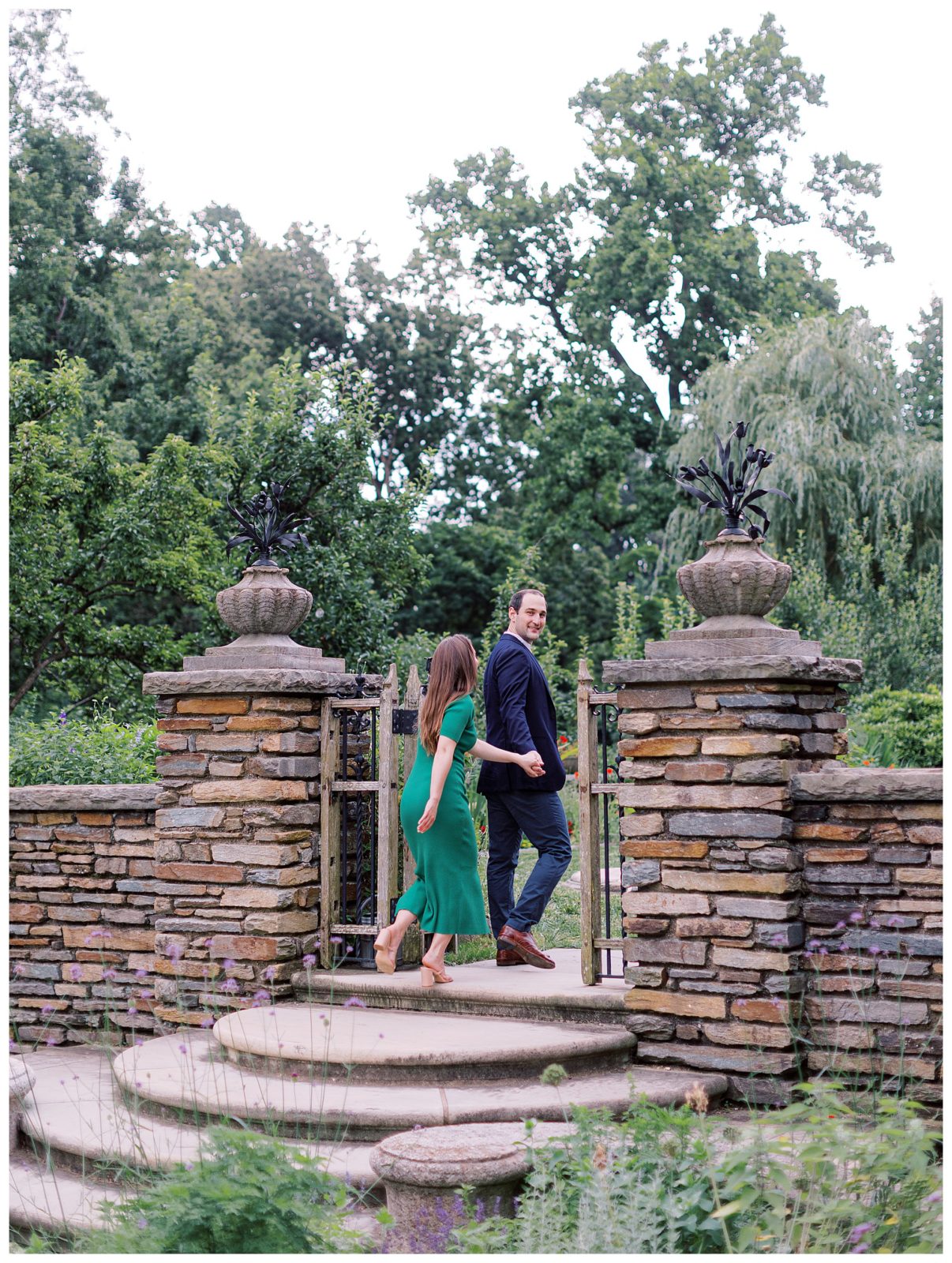 Tudor Place Engagement Session | DC Garden Engagement Session ...
