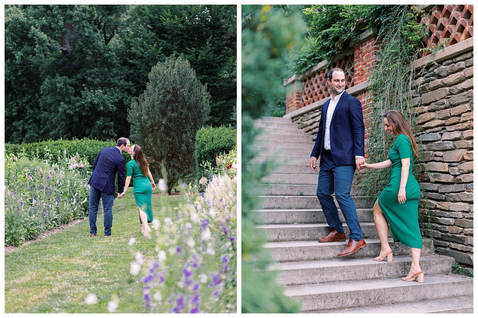 Tudor Place Engagement Session | DC Garden Engagement Session ...