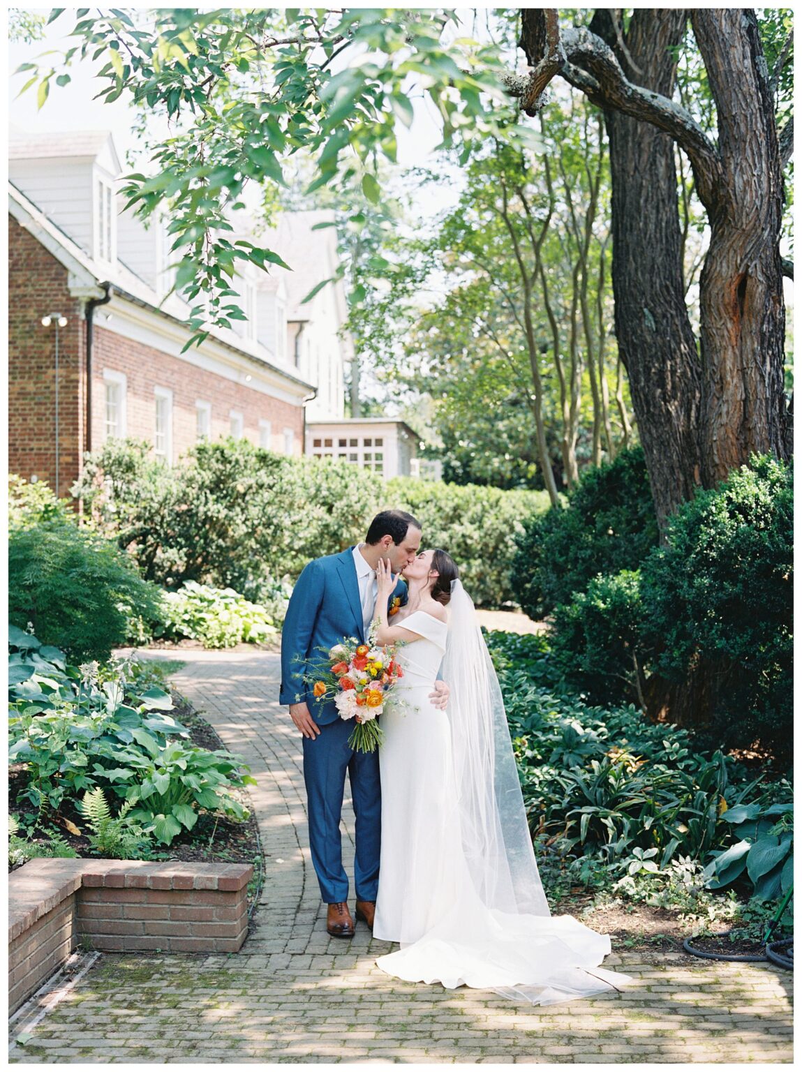 River Farm Wedding | Virginia Garden Wedding | Charming Colorful VA ...