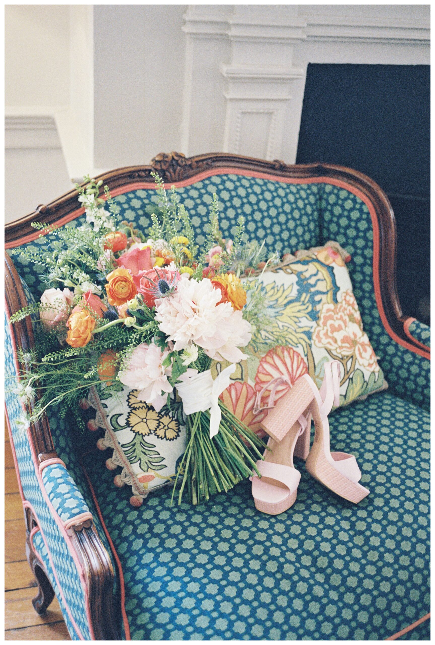 River Farm Wedding | Virginia Garden Wedding | Charming Colorful VA ...