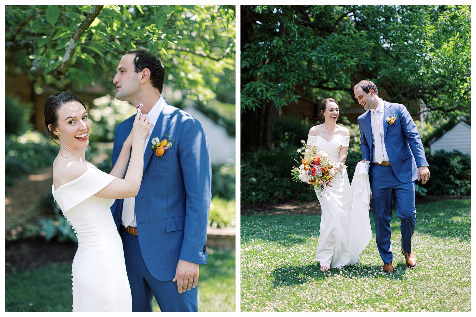 River Farm Wedding | Virginia Garden Wedding | Charming Colorful VA ...