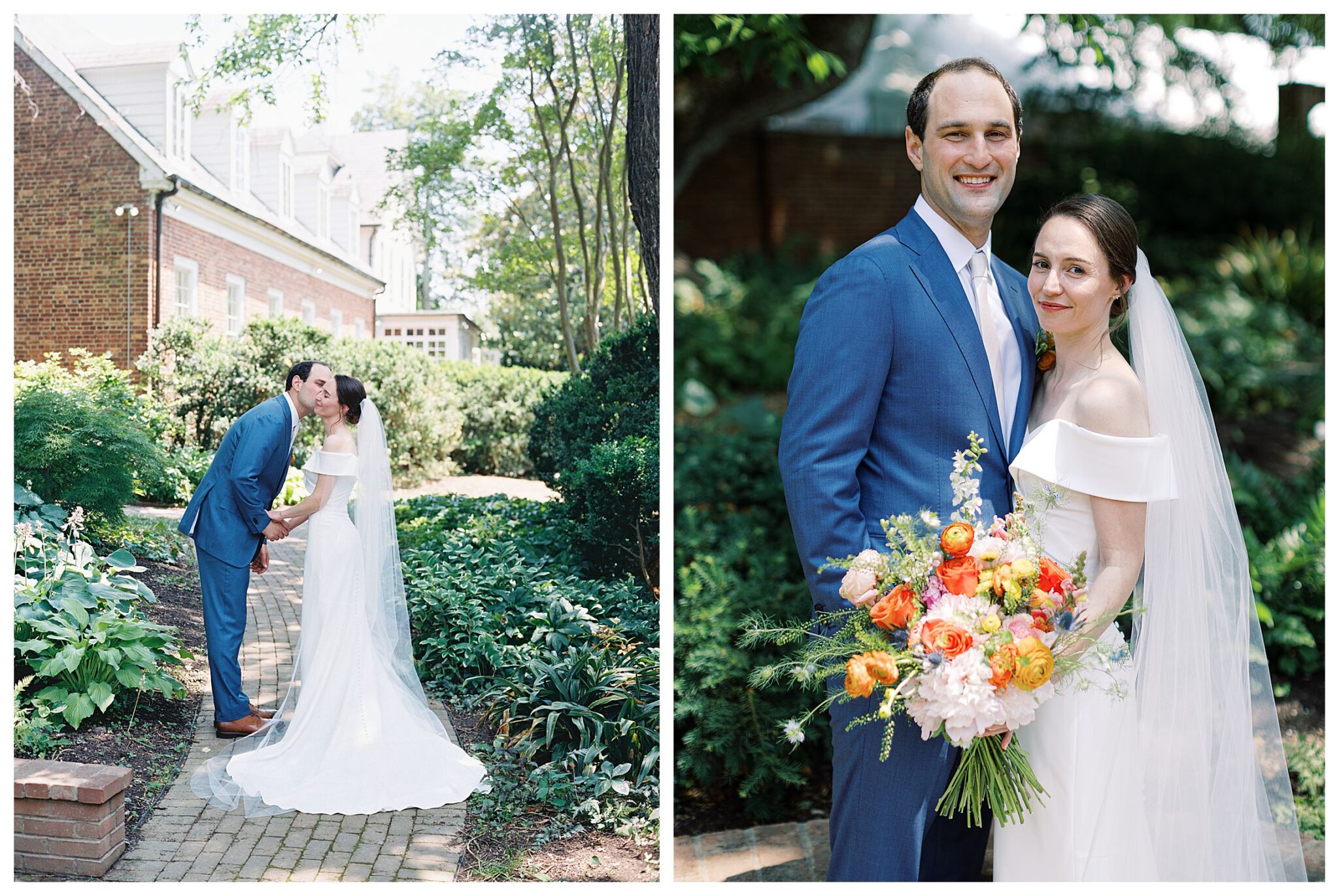 River Farm Wedding | Virginia Garden Wedding | Charming Colorful VA ...