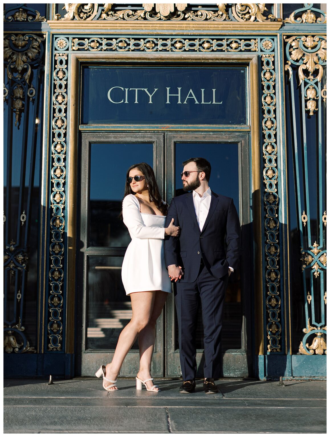 San Francisco City Hall Engagement Photos | California Elopement Photos ...