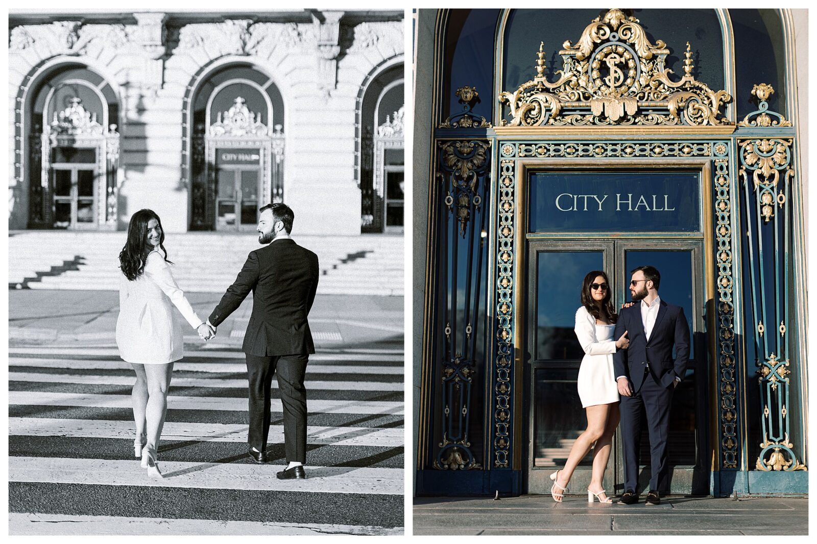 San Francisco City Hall Engagement Photos | California Elopement Photos ...