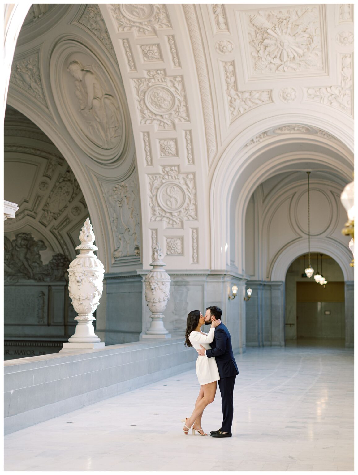 San Francisco City Hall Engagement Photos | California Elopement Photos ...