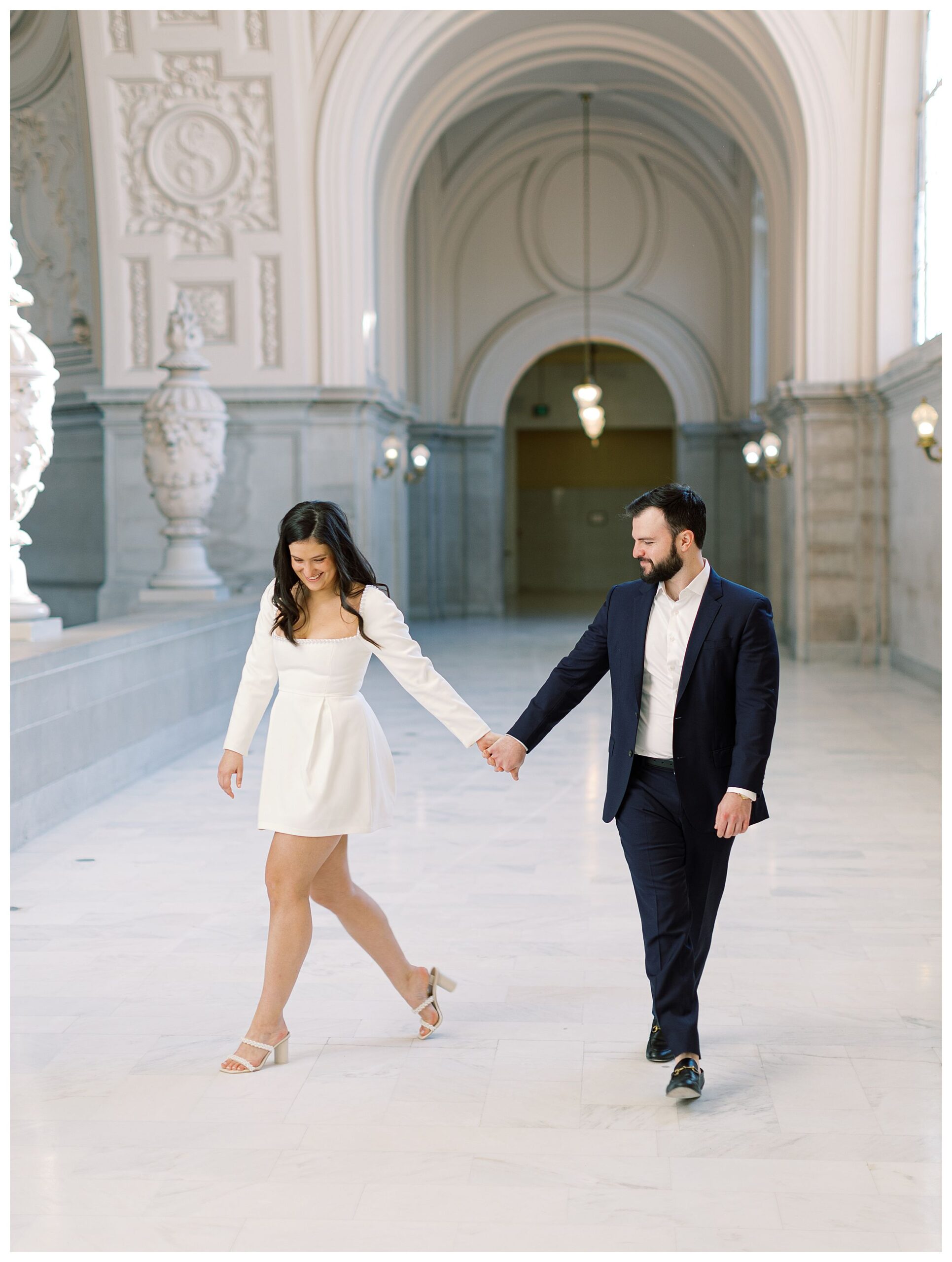 San Francisco City Hall Engagement Photos | California Elopement Photos ...