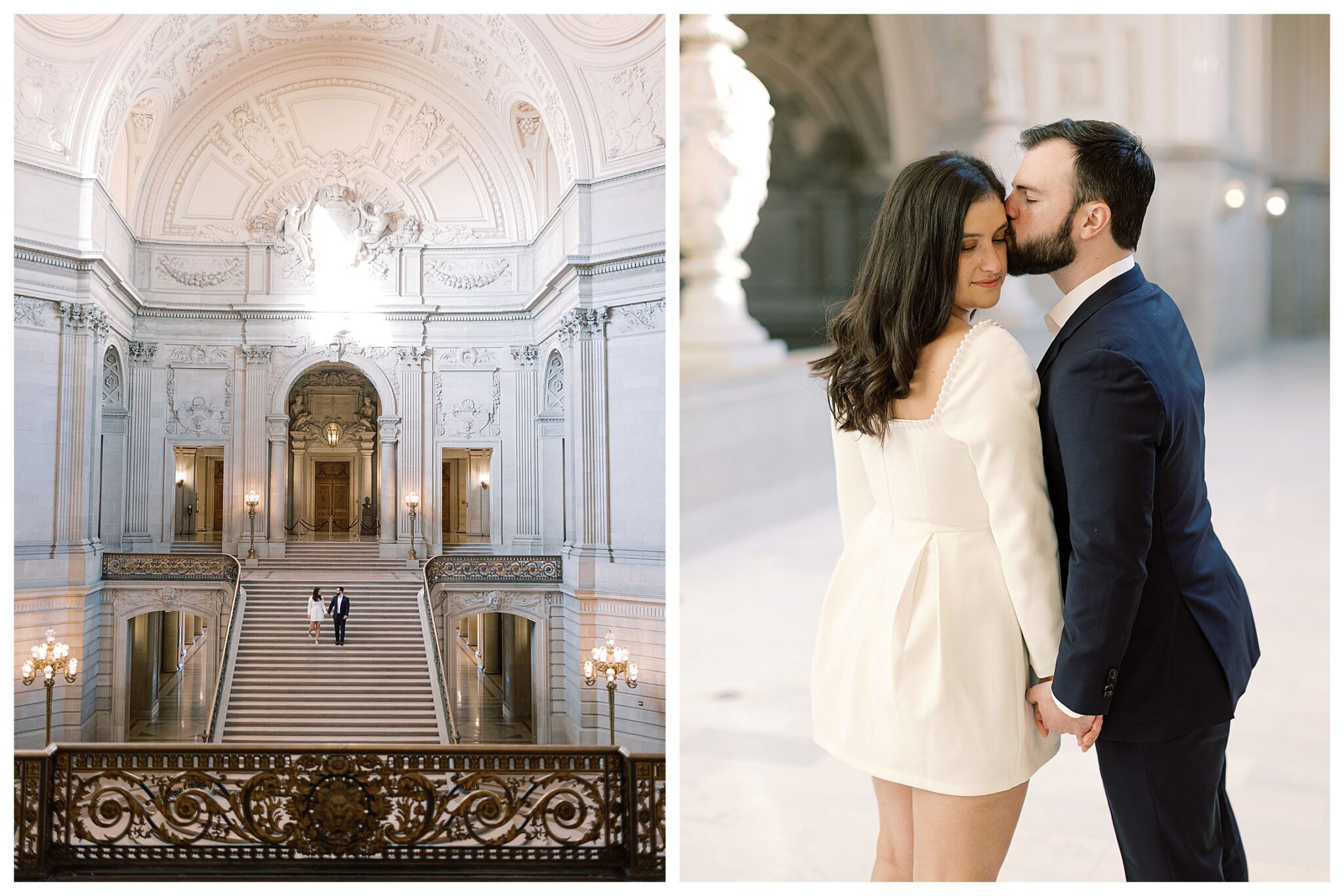 San Francisco City Hall Engagement Photos | California Elopement Photos ...