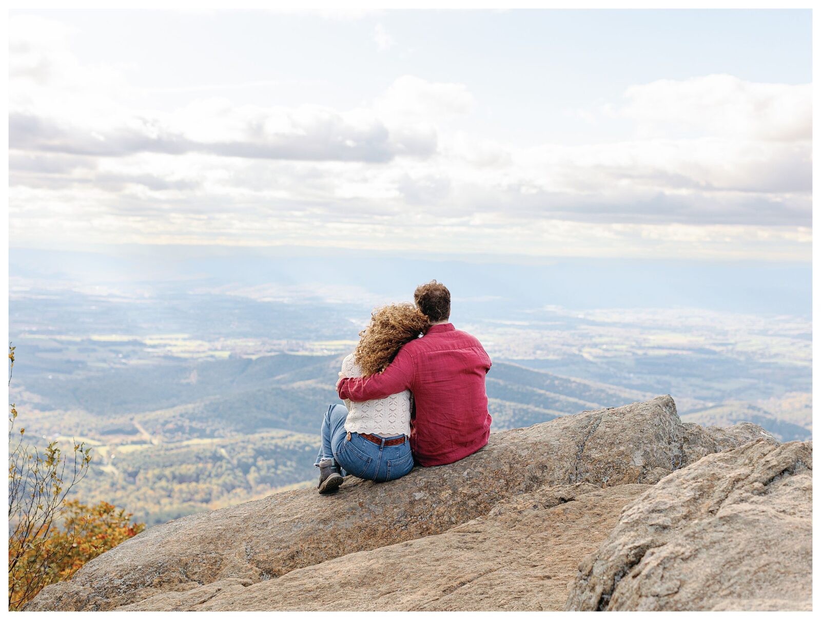 Shenandoah Hiking Proposal | Virginia Mountain Engagement Photos ...