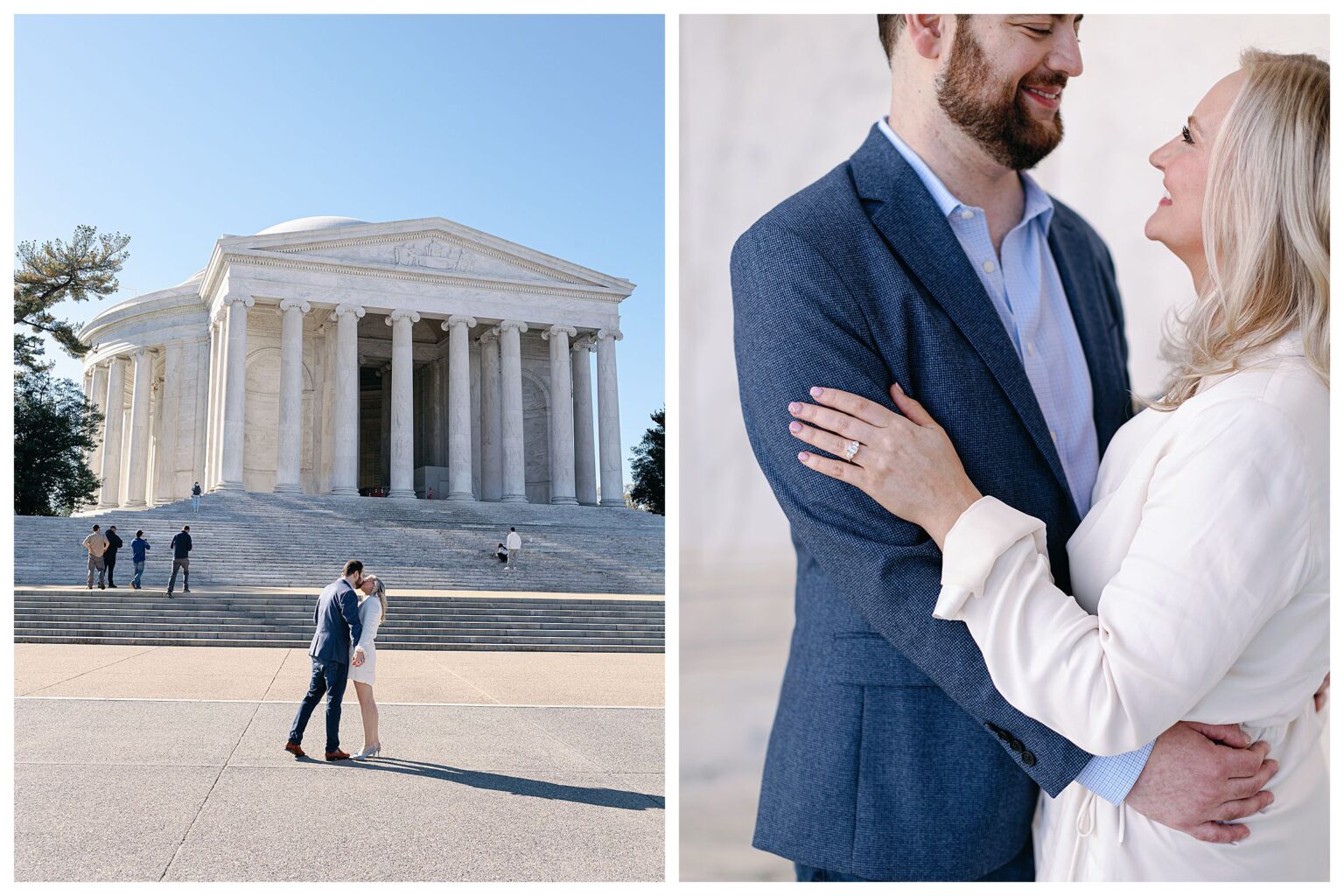 Sunrise DC Engagement | Jefferson Memorial Engagement | Tudor Place Engagement Photos | Alexa ...
