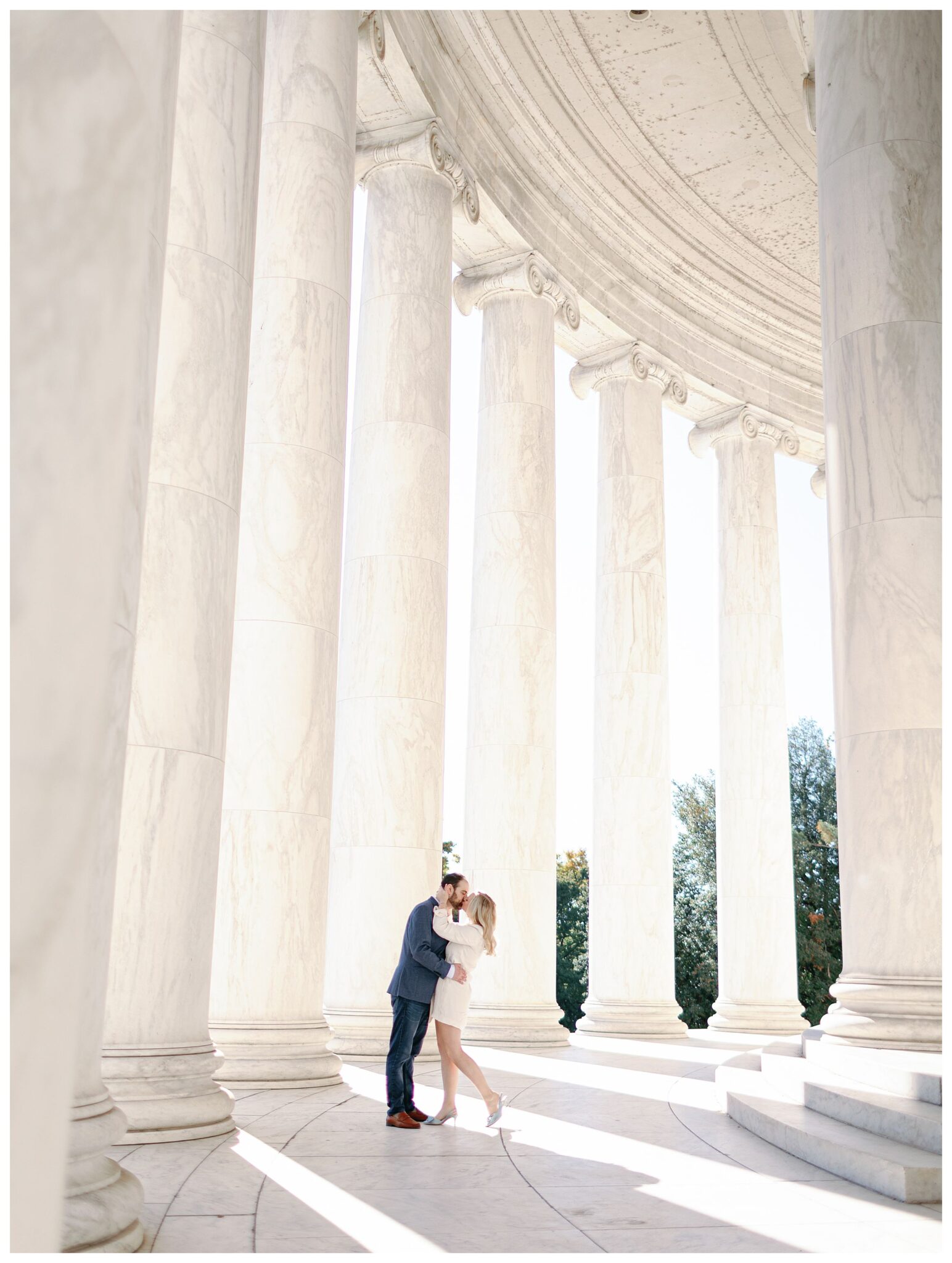 Sunrise DC Engagement | Jefferson Memorial Engagement | Tudor Place Engagement Photos | Alexa ...