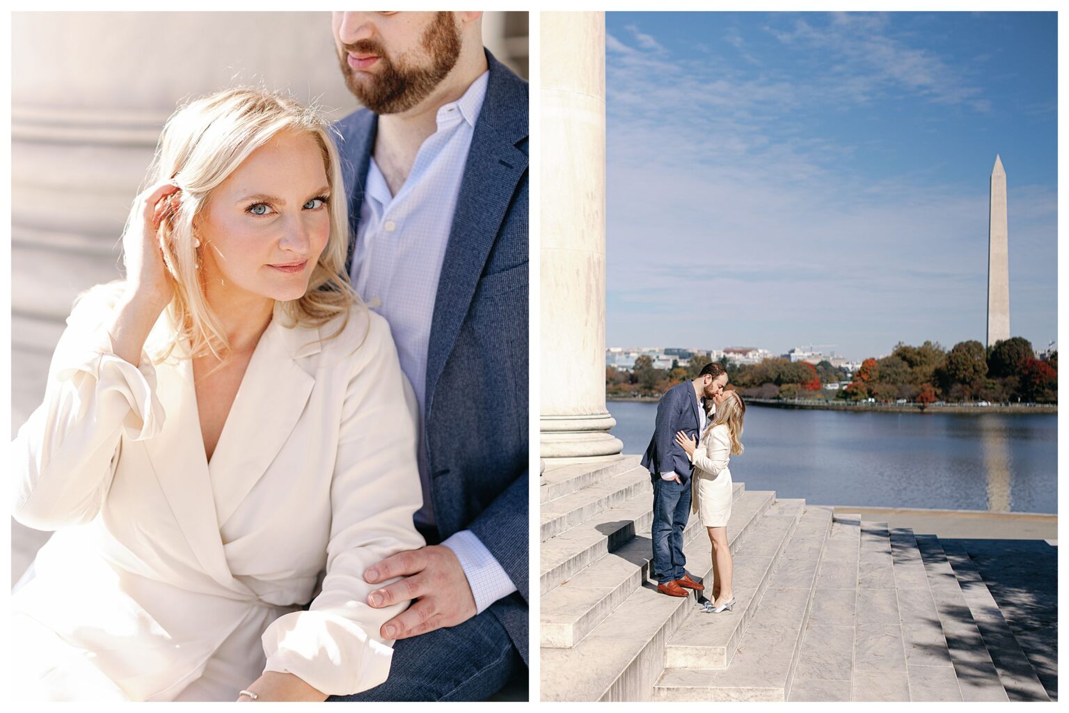 Sunrise DC Engagement | Jefferson Memorial Engagement | Tudor Place Engagement Photos | Alexa ...