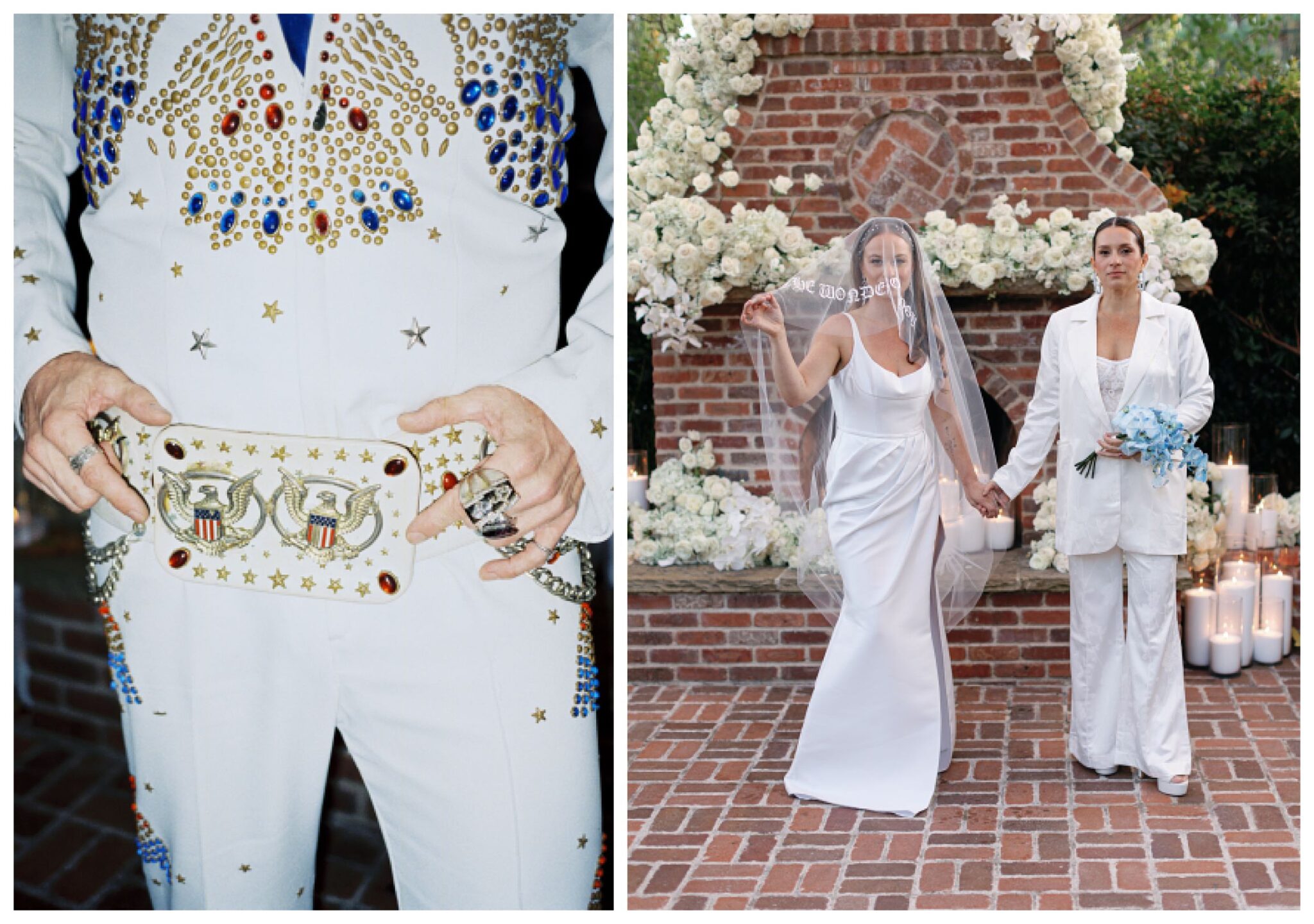 Elvis Wedding | Retro California Elopement | LGBTQIA Wedding Photos ...