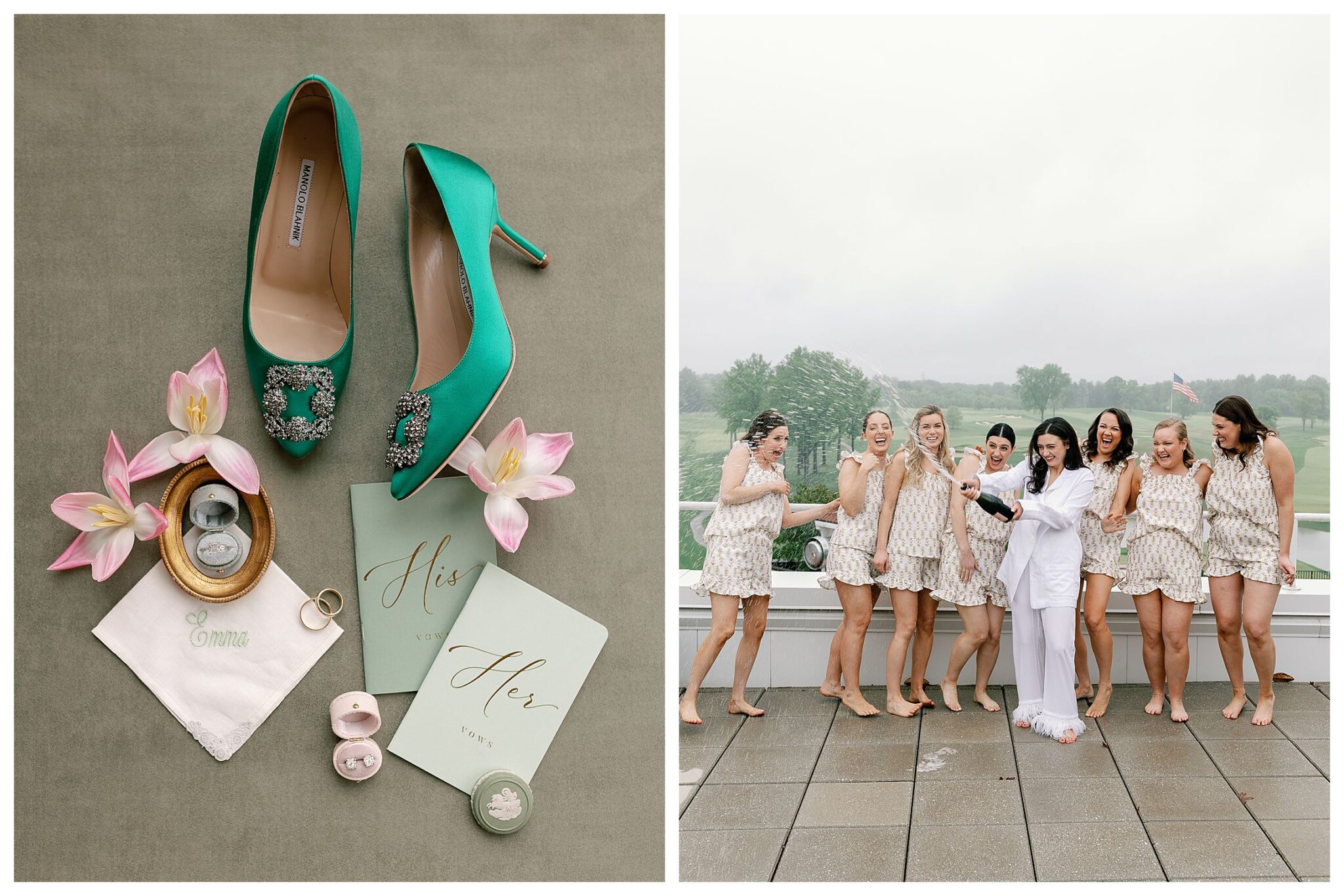 Congressional Country Club Wedding | Rainy Virgina Wedding | Emma and ...